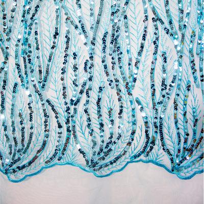 China sequin fabric Sequin Net Fabric for Garment Stretch Velvet Fabric For Dress Cloths Wholesale Factory Price for sale