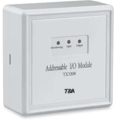 China Smart Fire Alarm System Addressable Input / Output Module 21VDC - 28VDC External PSU for sale