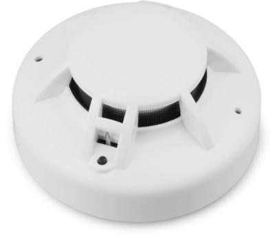 China 4-Wire Conventional Smoke and Heat Detector Compatible with Conventional Fire Panels for sale