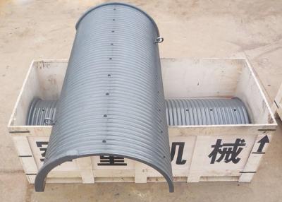 China Grey Spooling Wire Rope Cover On Winch Drum Offshore Oil Crane Winch for sale