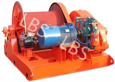 Cina Macchina elettrica dell'argano da 10 tonnellate con il tamburo della scanalatura di Lebus/argano elettrico della gru in vendita