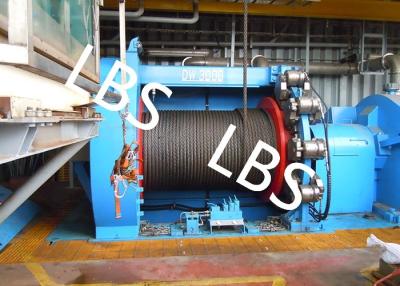 Cina Lebus scanala l'argano offshore delle parti dell'impianto di perforazione della trivellazione dell'olio dell'argano con il disco del freno in vendita