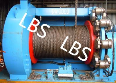 Cina Lebus scanala l'argano offshore delle parti dell'impianto di perforazione della trivellazione dell'olio dell'argano con il disco del freno in vendita