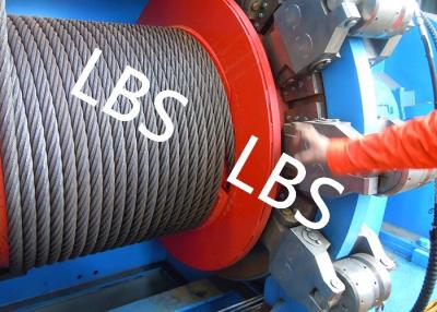 Cina Lebus scanala l'argano offshore delle parti dell'impianto di perforazione della trivellazione dell'olio dell'argano con il disco del freno in vendita