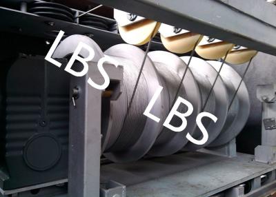 China Draad touw elektrische windwiel voor bouw van gebouwen Te koop