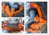 China Yellow Color Hydraulic Capstan For Hoisting Appliance Pulling Force for sale