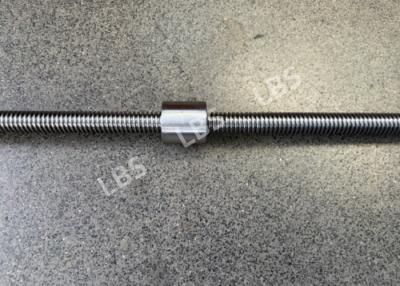 China Corrosion-resistant 2205 Duplex Stainless Steel T-type Precision Lead Screw, High Load-bearing Wear-resistant Transmission Screw for sale
