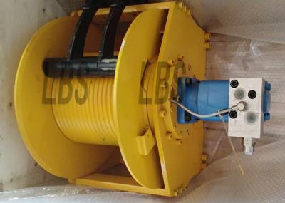 Mittelgroße 2T Hydraulikkrane Winde Rillentrommel