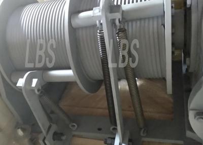 China 150 meter touw geautomatiseerde liermachine met motor reducer rem Te koop