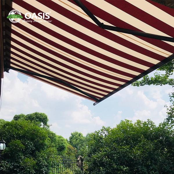 Quality 4mx3.5m Retractable Power Awning For House , Motorized Window Awnings CE ROHS for sale