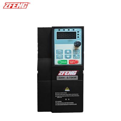 China Low Power Input 220V Single Phase Output 220V 3Phase  AC Vector VFD Variable Frequency Drive for sale