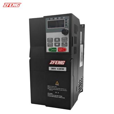 China ZFENG AC Variable Frequency Drive 1HP-10HP 220V/380V VFD Vector Frequency Inverter, Vector Control Motor Speed Controller For Industrial Pump/Fan, Energy Saving With Overload Protection for sale