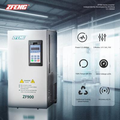China ZF900 Industrial Variable Frequency Drive (VFD) 7.5–800kW For Pumps, Fans, Compressors And Heavy-Duty Motor Applications for sale