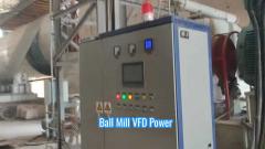 Ball Mill VFD Panel On-site in Uzbekistan Ceramic Factory
