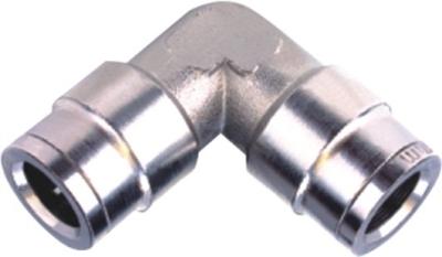 China Pneumaitc Metal Push In Fittings Nickel Plated Brass Male Stud Swivel Elbow for sale