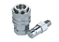 China Quick Release Flat Face Hydraulic Coupling for ISO 1517-1 Interchange KDF Series for sale