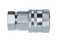 China Quick Release Flat Face Hydraulic Coupling for ISO 1517-1 Interchange KDF Series for sale
