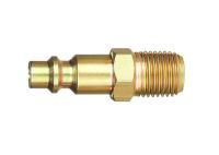 China Single Shut Off Pneumatic Quick Connect Plug , Industrial Interchange Pneumatic Quick Coupling for sale