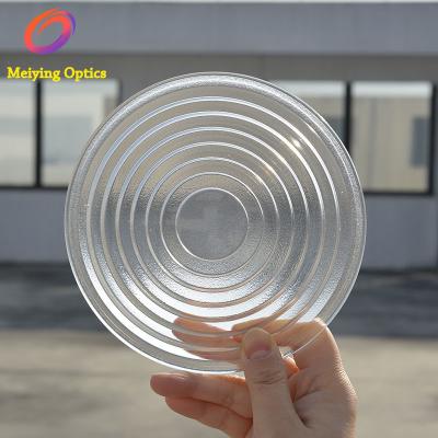 China High Quality Pressed Optical Borosilicate Glass Overhead Projector Fresnel Lens Dia 150mm for sale