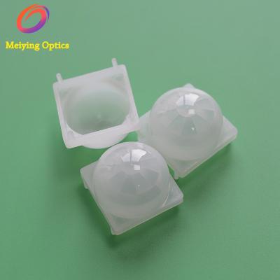 China HDPE Material Dome Shape Transparent Color Pir Sensor Fresnel Lens For Infrared Switch Made In China Model 8002-2W for sale
