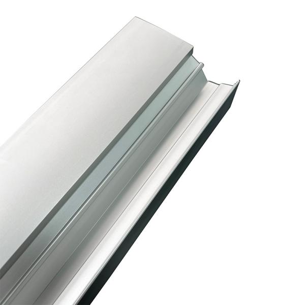 Quality Anodized Silver Strip LED Aluminum Profile Contemporary Design for sale