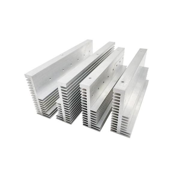 Quality 6063 Aluminium Heat Sink Extrusion Sheet Water Cooled for sale