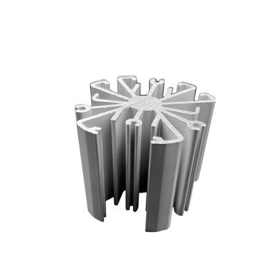 China Small Led Lighting Aluminum Heatsink Round OEM for sale