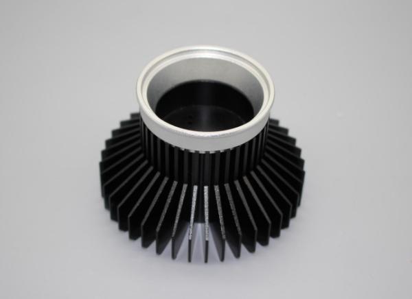 Quality Custom 6063 Anodized Aluminum Extruded Heat Sink Thermal Conductivity for sale