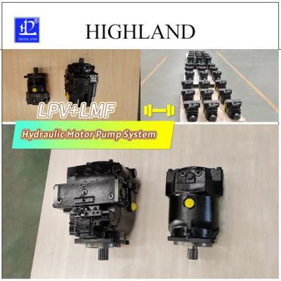 China LPV90 LMF90 Hydraulic Pump Motor System Customized Cement Mixer Truck for sale