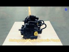 2500R/Min Underground Truck Hydraulic Pumps Closed Loop Hydraulic Pump