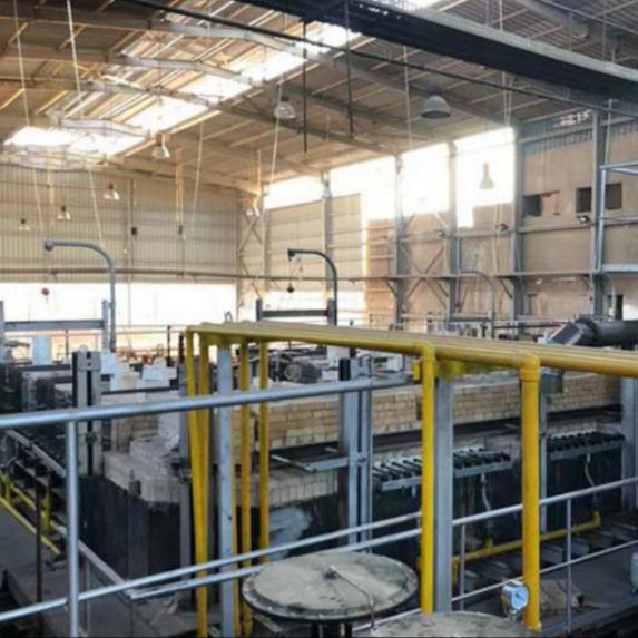 100 Ton End Fired Furnace Natural Gas Domestic Glass Melting