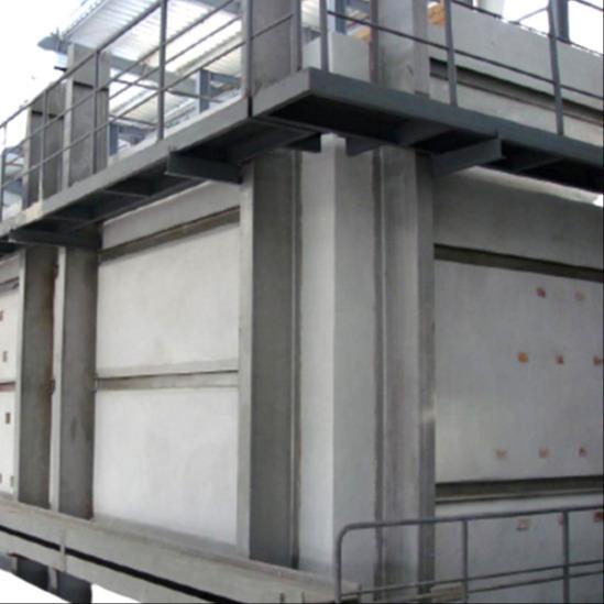 100 Ton End Fired Furnace Natural Gas Domestic Glass Melting