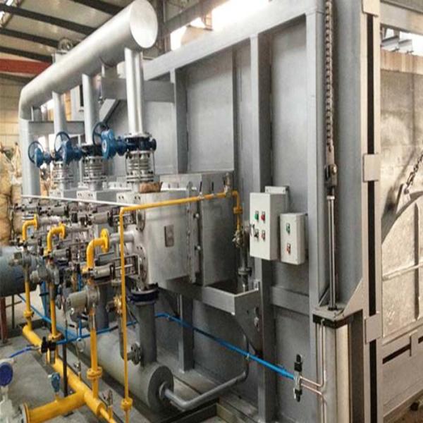 10 Tons Per Day Clear Natural Gas Recuperative Furnace  Automatic Control Furnace Melting