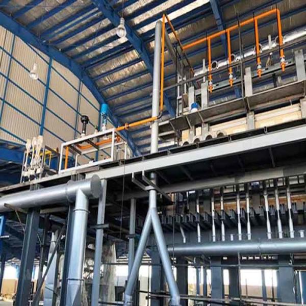 10 Tons Per Day Clear Natural Gas Recuperative Furnace  Automatic Control Furnace Melting