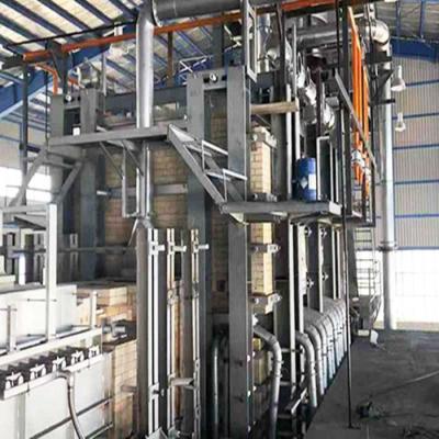 Cina 10Tpd Forno Recuperativo a Gas Naturale con Bruciatore Rigenerativo per l'Industria del Vetro in vendita