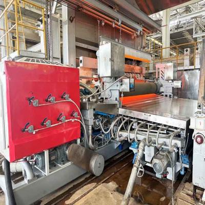 China 125Tpd Automatic Pattern Glass Calender New Pattern Glass Processing Machine for Decorative Applications for sale