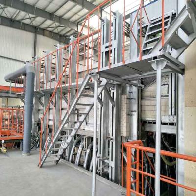 50TPD Forno a fuoco termico per la linea di produzione di vetro