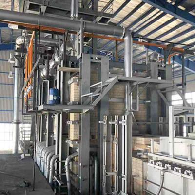 Cina Materiale di vetro che fonde una piccola fornace a ricupero di 10 TPD in vendita