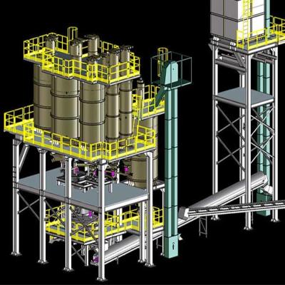 Экономический завод серии расположения 60tpd стеклянный для стеклянной бутылки