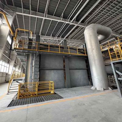 China Customizable Capacity 380V Industrial Glass Furnace with Natural Gas Combustion System for sale
