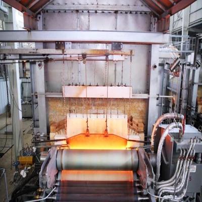 China Clear Figure Glass Production Line Single Roll Calender for Pattern Glass Production for sale