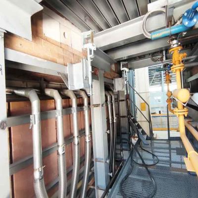 China Natural Gas Furnace Combustion System Mild Steel Material with Burners for sale