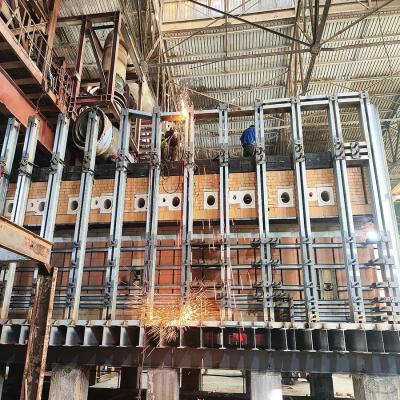 China 90TPD Unit Melter Energy Saving Glass Melting Furnace for sale