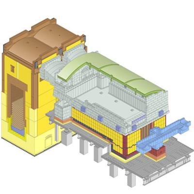 China Customizable Glass Melting Furnace Refractory Material Glass Furnace for sale
