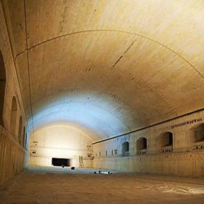 China Customized Capacity Cross Fired Furnace Refractory Material Glass Furnace for sale