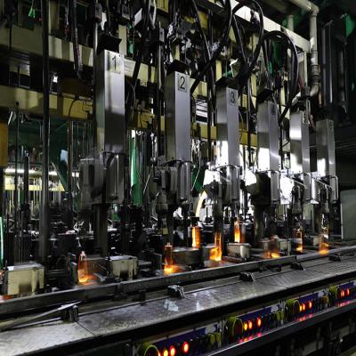 China 100TPD Glass Bottle Manufacturing Line 380V Container Forming Equipment for sale