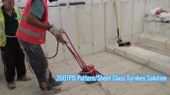 200TPD Pattern Glass Production Line EPC Turnkey Solutions