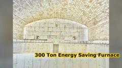 300 Ton Flint Glass Furnace Energy Saving Solution