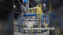 50TPD Electric Arc Furnace Efficient Steelmaking Solution