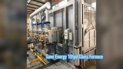 10tpd Recuperative Furnace Energy Saving Flint Glass Solution